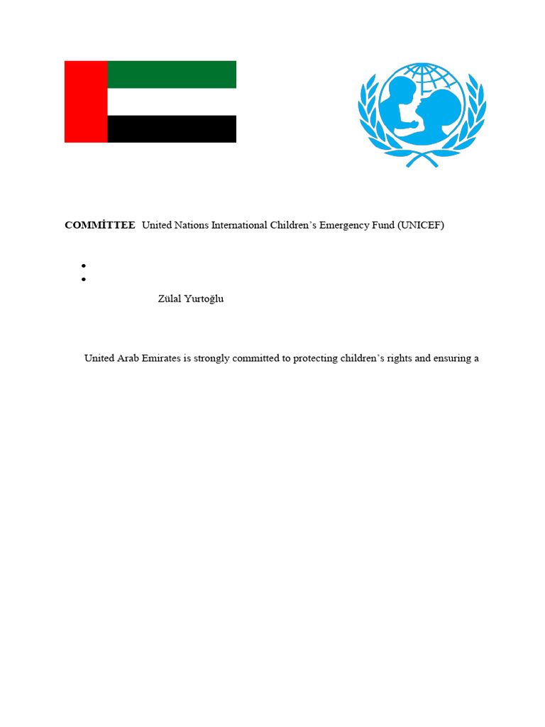 UAE Commitment to Combat Child Trafficking | PDF | Human Trafficking ...