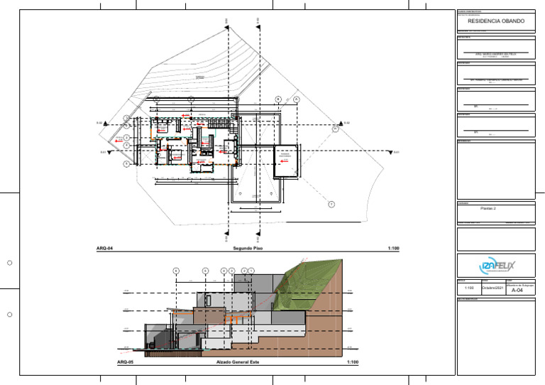 OBANDO-ARQ-04-PLANTAS 2 - Plano Refrencia | PDF