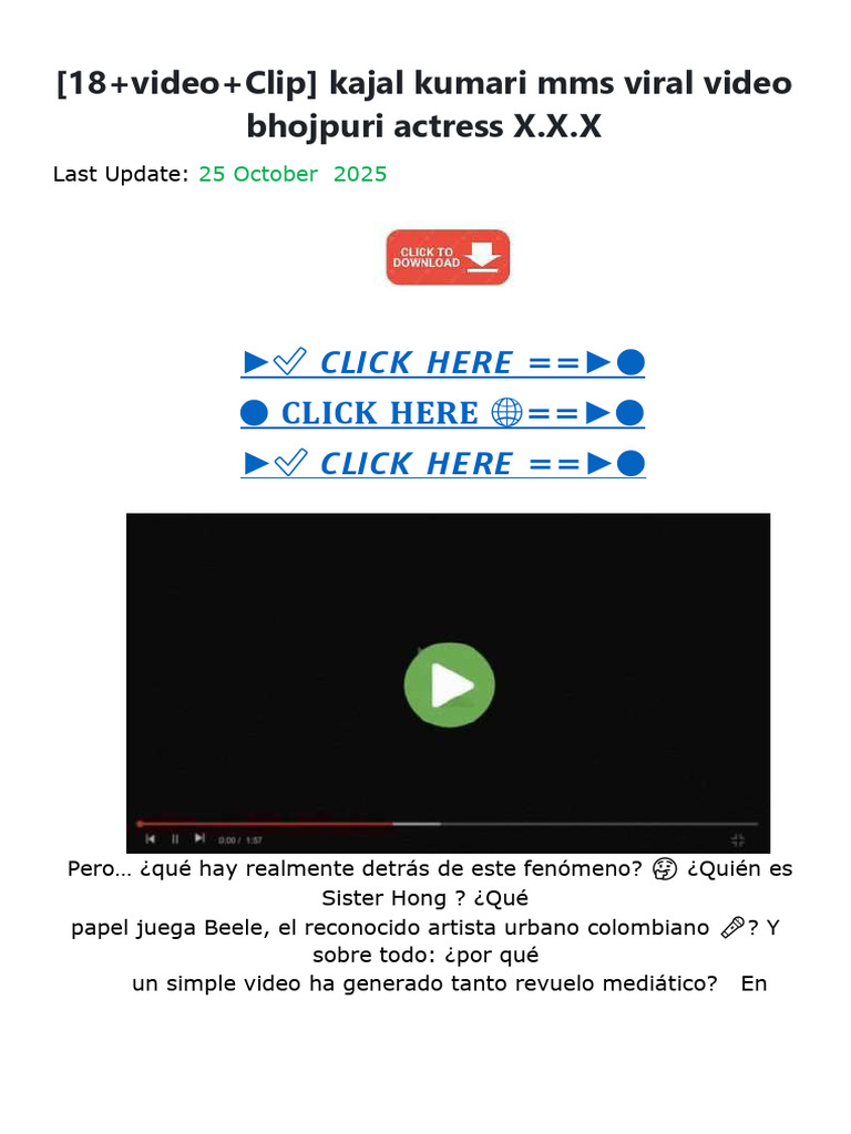 (18+VideoClip) Kajal Kumari Mms Viral Video Bhojpuri Actress X.X.X ...