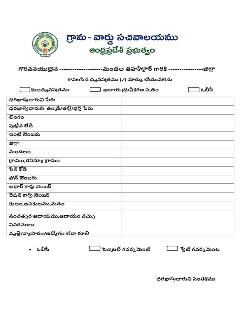 Caste Obc Income | PDF