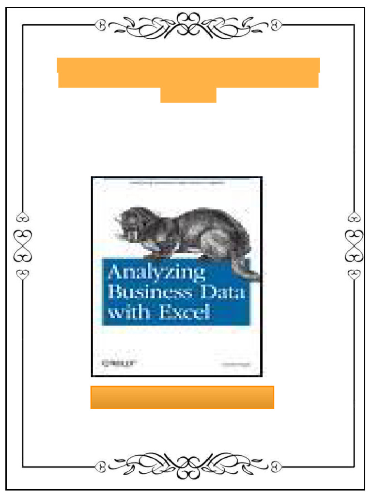 Analyzing Business Data with Excel 1st edition by Gerald Knight ...
