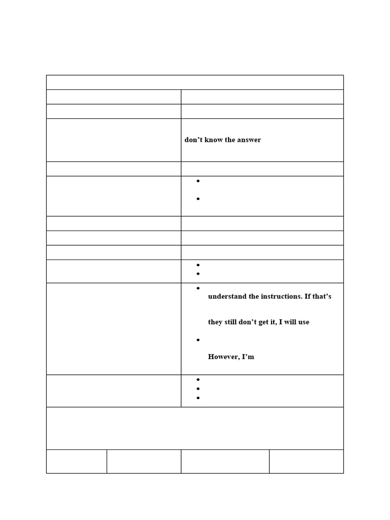 A1 Lesson Plan: Feelings for Kids | PDF | Learning | Psychological Concepts