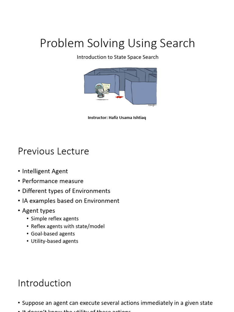 Lec 03 Problem Solving Search (Autosaved) | PDF | Vertex (Graph Theory) | Theoretical Computer ...
