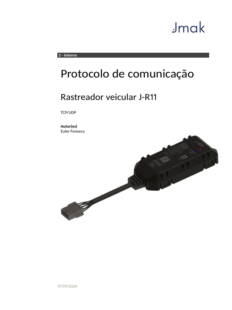 J R11 Protocolo de Comunicacao | PDF | Protocolo de controle de ...