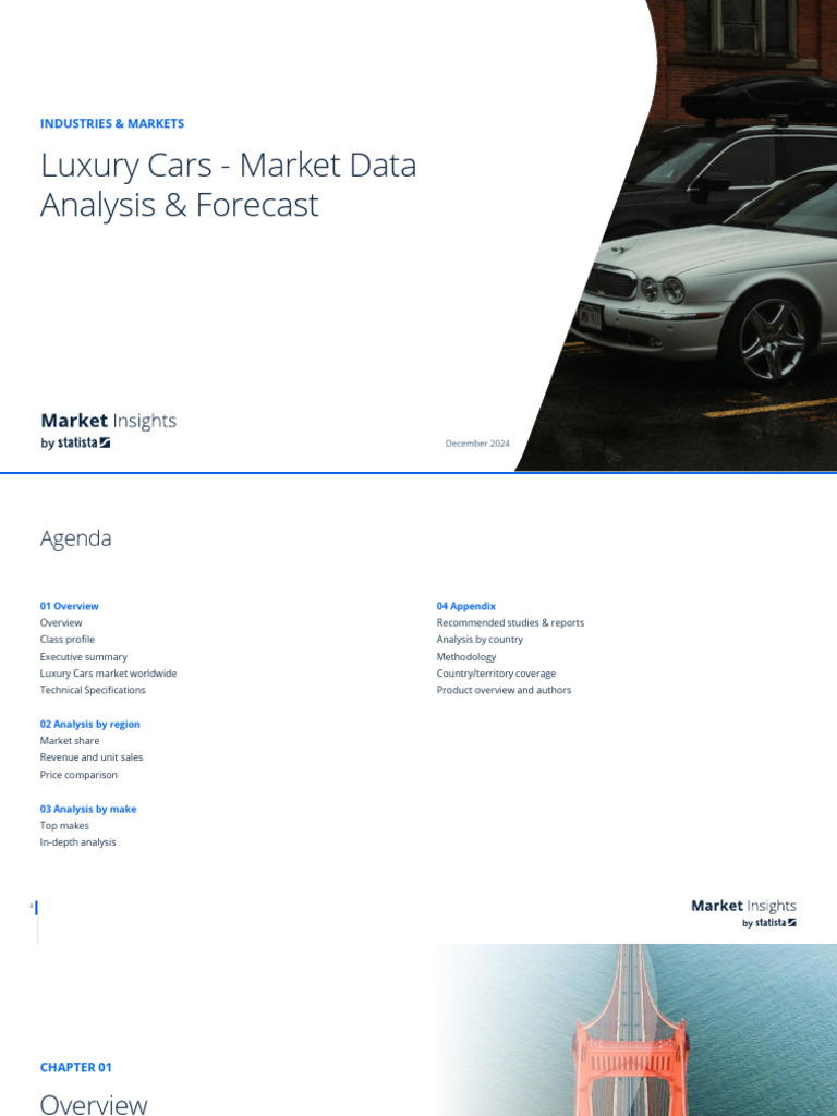 Global Luxury Cars Market Analysis 2024 | PDF | Mercedes Benz | Car