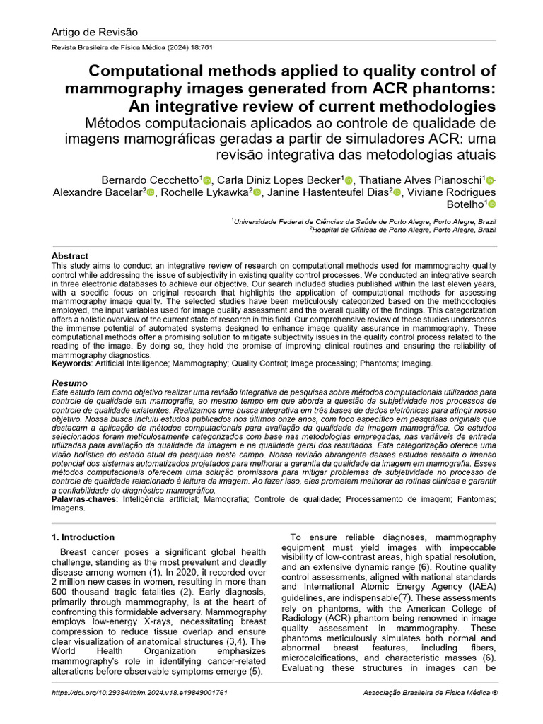 Computational Methods Applied To Quality Control of Mammography Images Generated From ACR ...