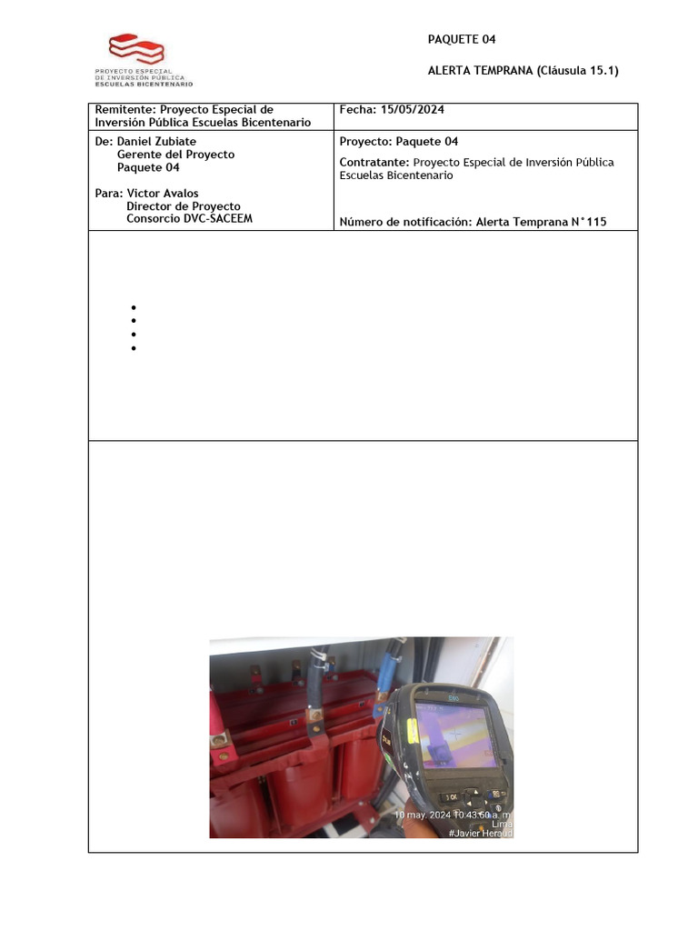 Nat No. 115-Peipeb | PDF | Transformador