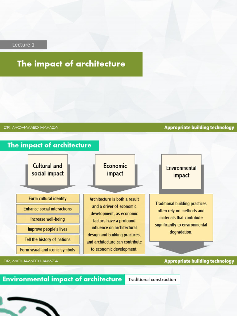 Environmental Impact of Architecture | PDF | Climate Change ...