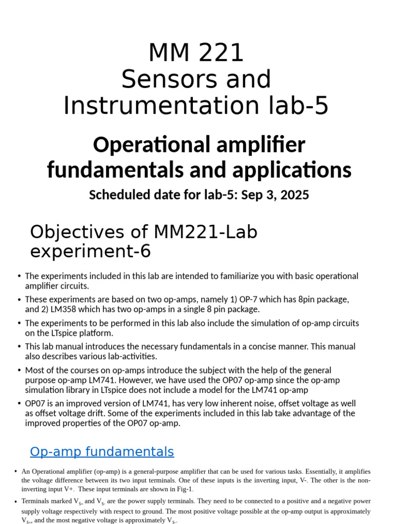 Adding LM358 to LTspice Simulation | PDF | Operational Amplifier ...