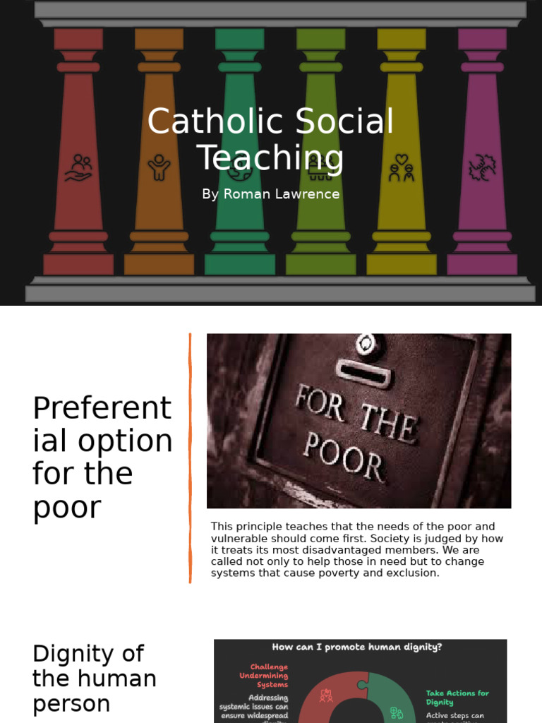Catholic Social Teaching | PDF