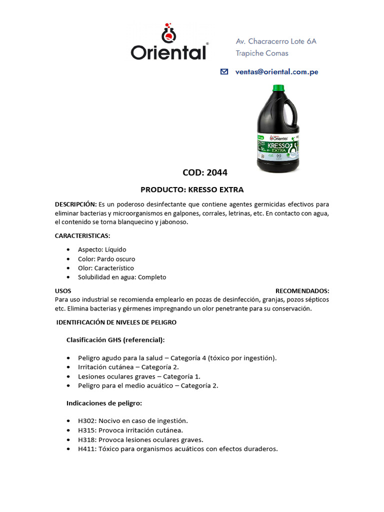 KRESO | PDF | Agua | Dióxido de carbono