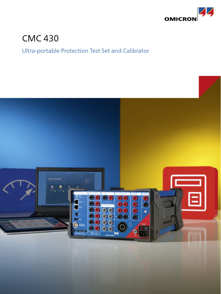 CMC 430: Ultra-Portable Test Set | PDF | Electrical Connector ...