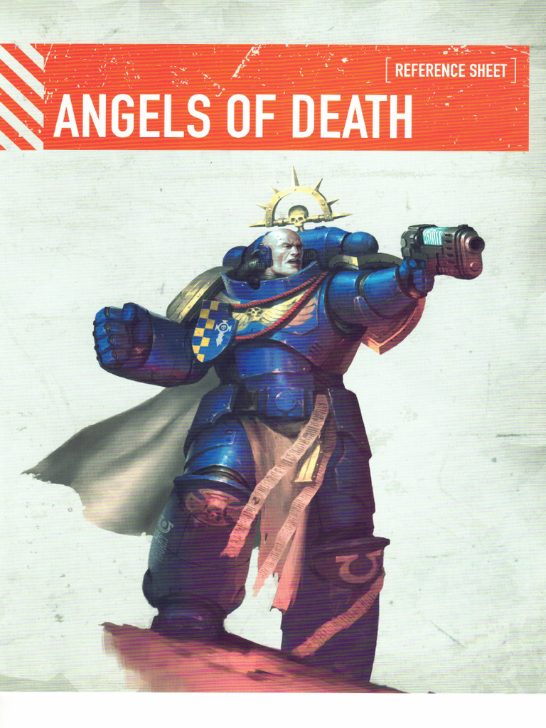 Kill Team Angels of Death Reference Sheet | PDF