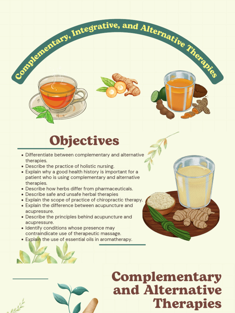 Complementary, Integrative, and Alternative Therapies | PDF | Chiropractic | Alternative Medicine