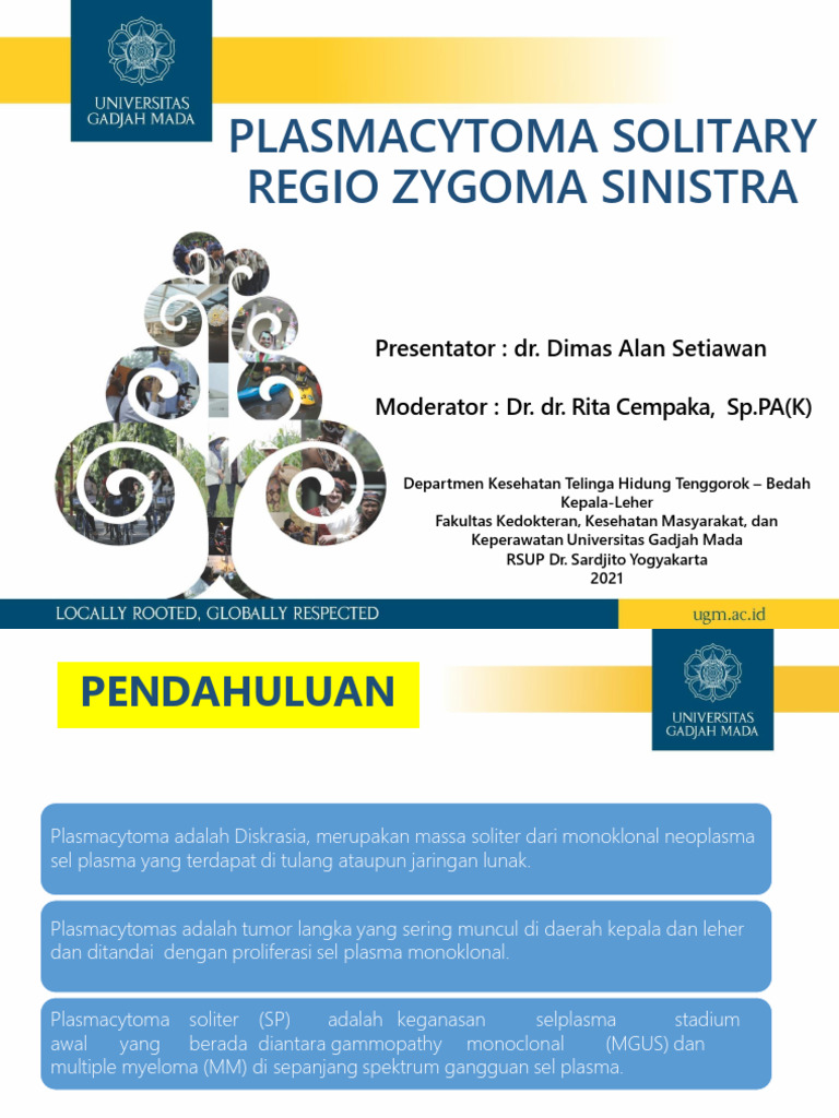 Plasmacytoma Soliter Zygoma Sinistra | PDF