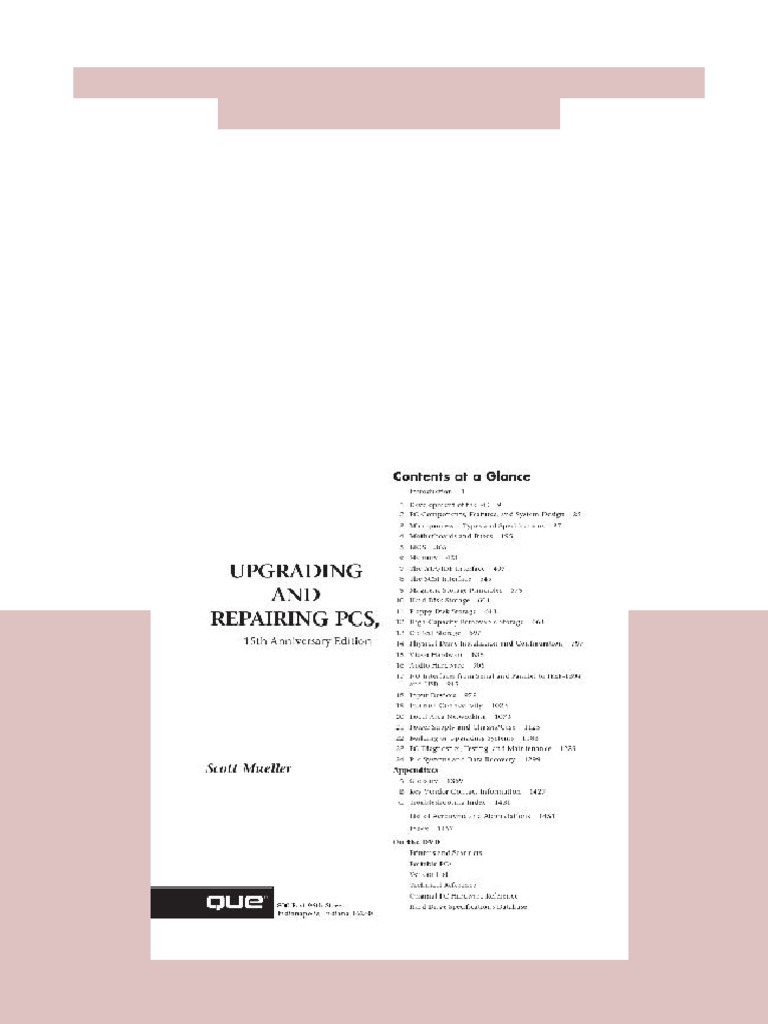 Upgrading and repairing PCs Fifteenth Edition Scott Mueller pdf version ...