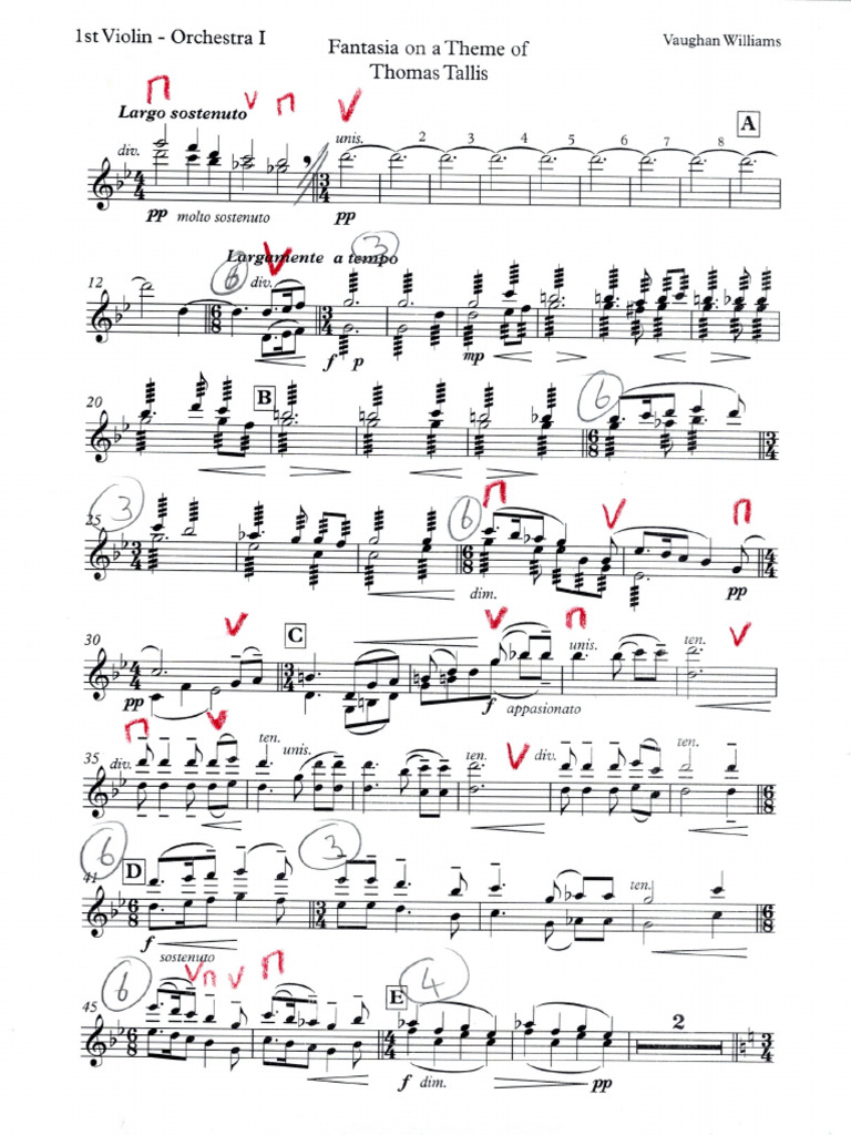Orchestra 1 - Violin I | PDF