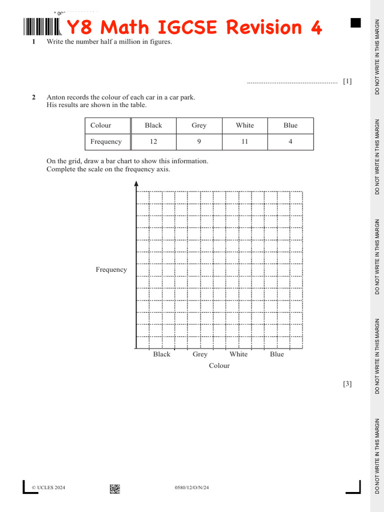 Y8 Math IGCSE Revision4 | PDF | Euclidean Geometry | Elementary Geometry