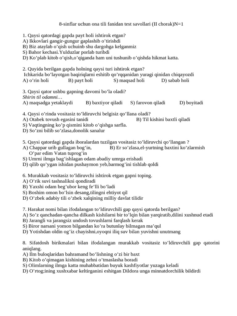 8 Ona-Tili | PDF
