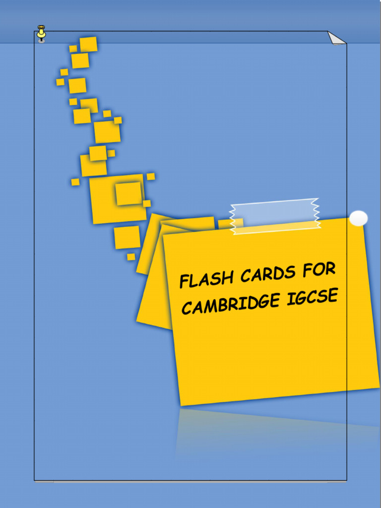 IGCSE Study Flashcards Set | PDF | Discrete Mathematics | Mathematical ...