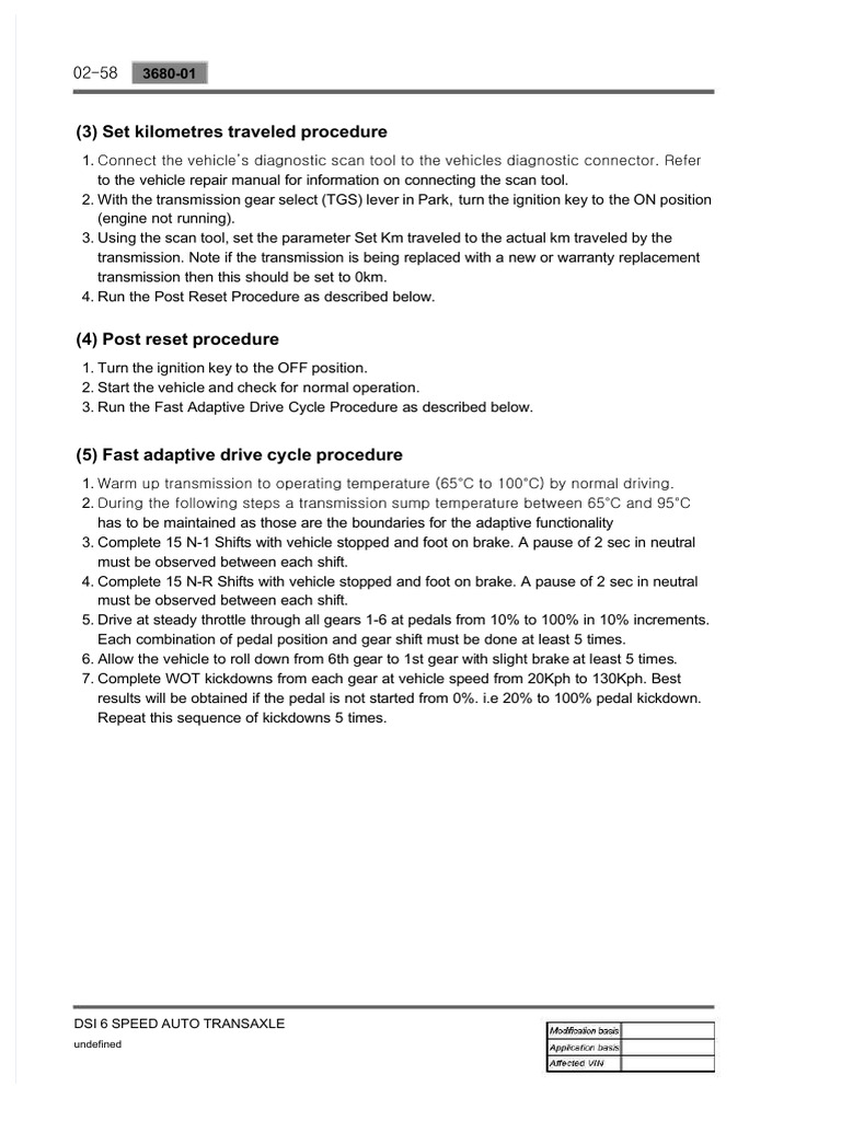 PDF Dsi 6 A T m11 3pdf Compress 2 | PDF | Manual Transmission ...