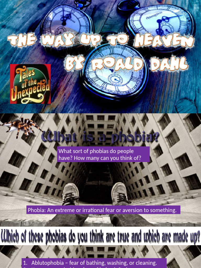 The Way Up To Heaven by Roald Dahl | PDF | Fear