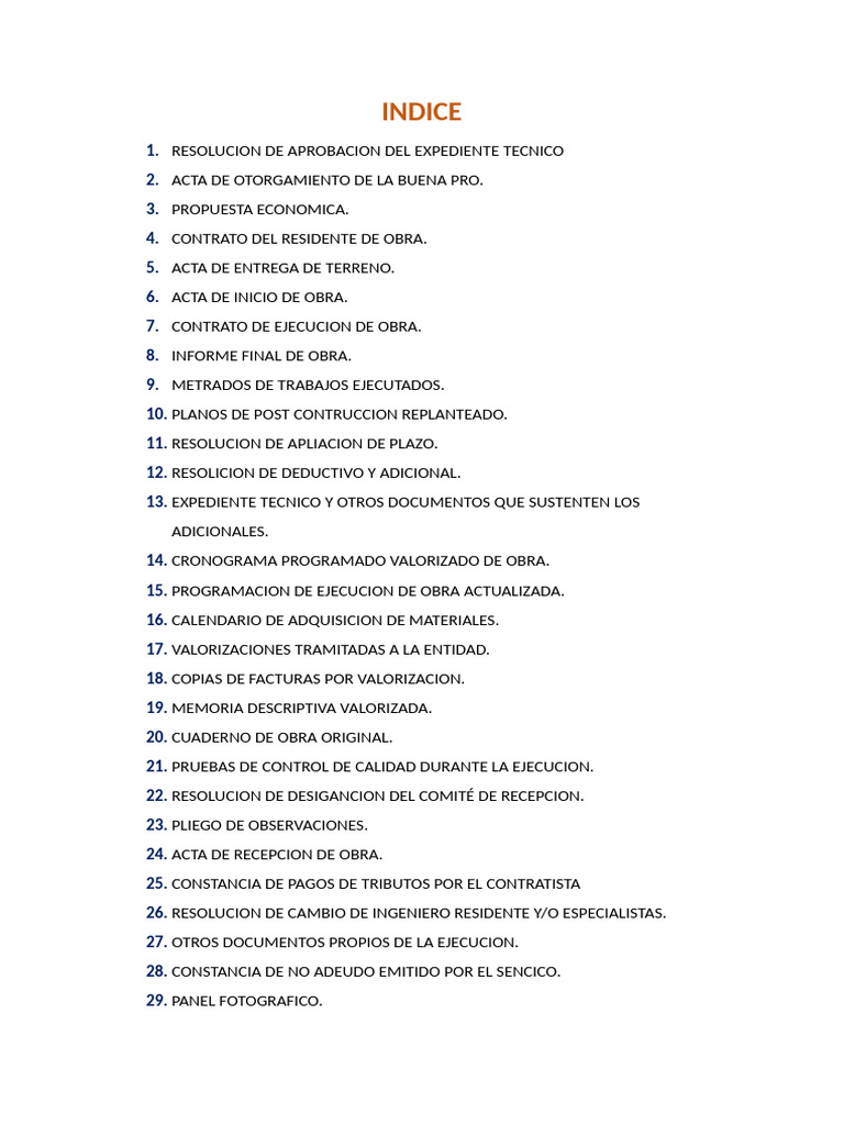 Indice Santo Tomas | PDF