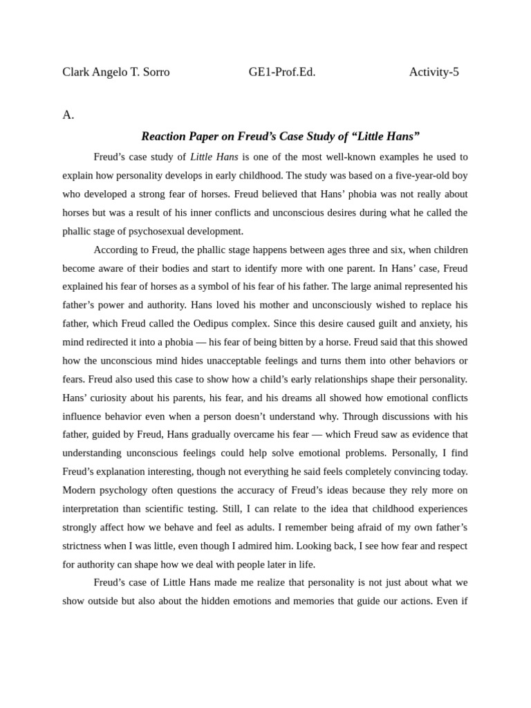 Prof Ed M5 Sorro Clark Angelo T | PDF | Cognitive Behavioral Therapy ...
