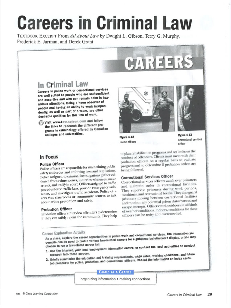 Text - Careers in Criminal Law | PDF