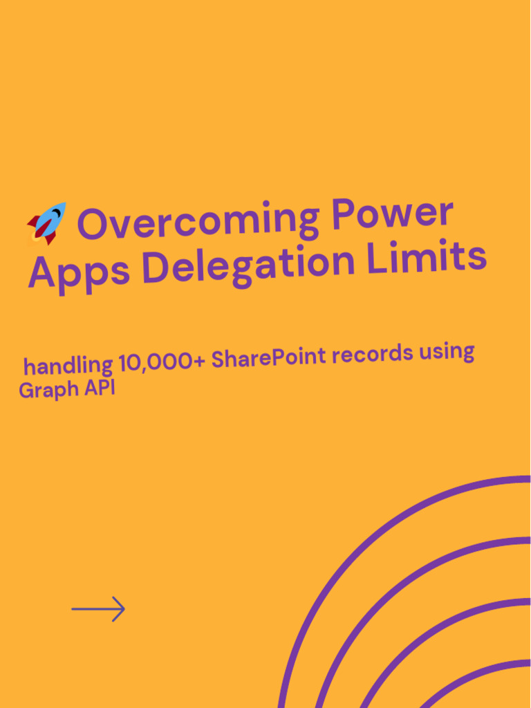 Bypass Power Apps Delegation Limits | PDF