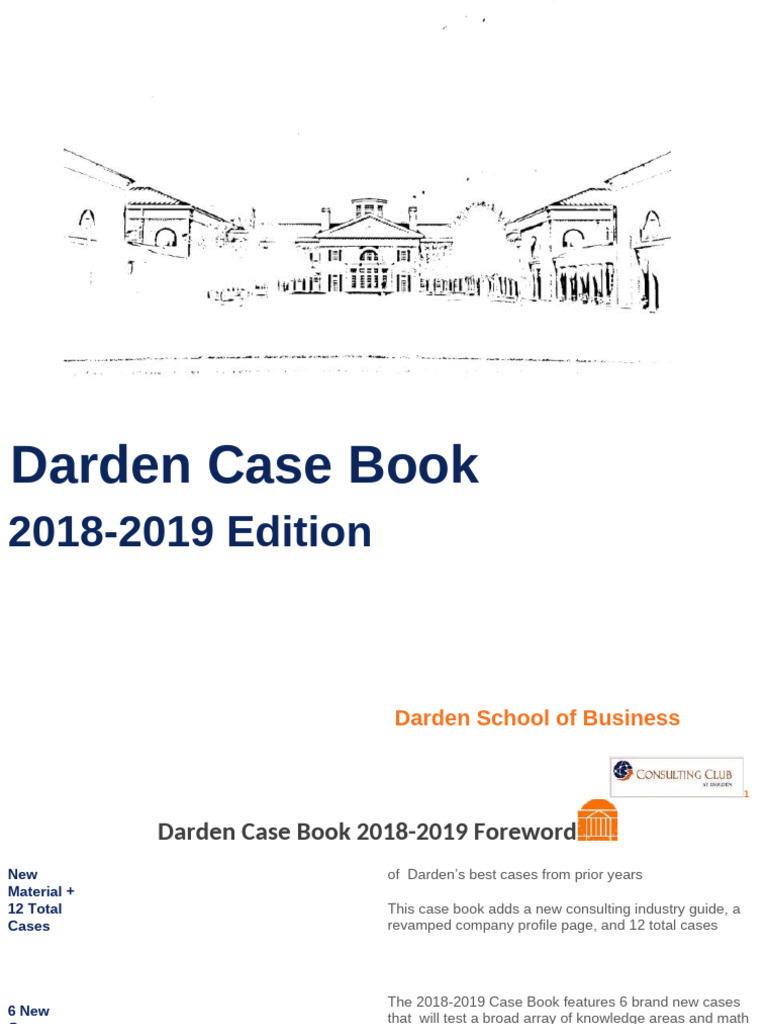 Darden Case Book 2018-2019 | PDF | Petroleum | Natural Gas
