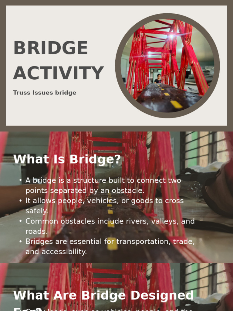 Understanding Bridge Design Principles | PDF