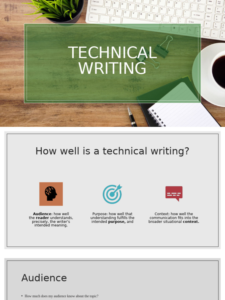 Understanding Technical Writing Essentials | PDF | Abstract (Summary ...