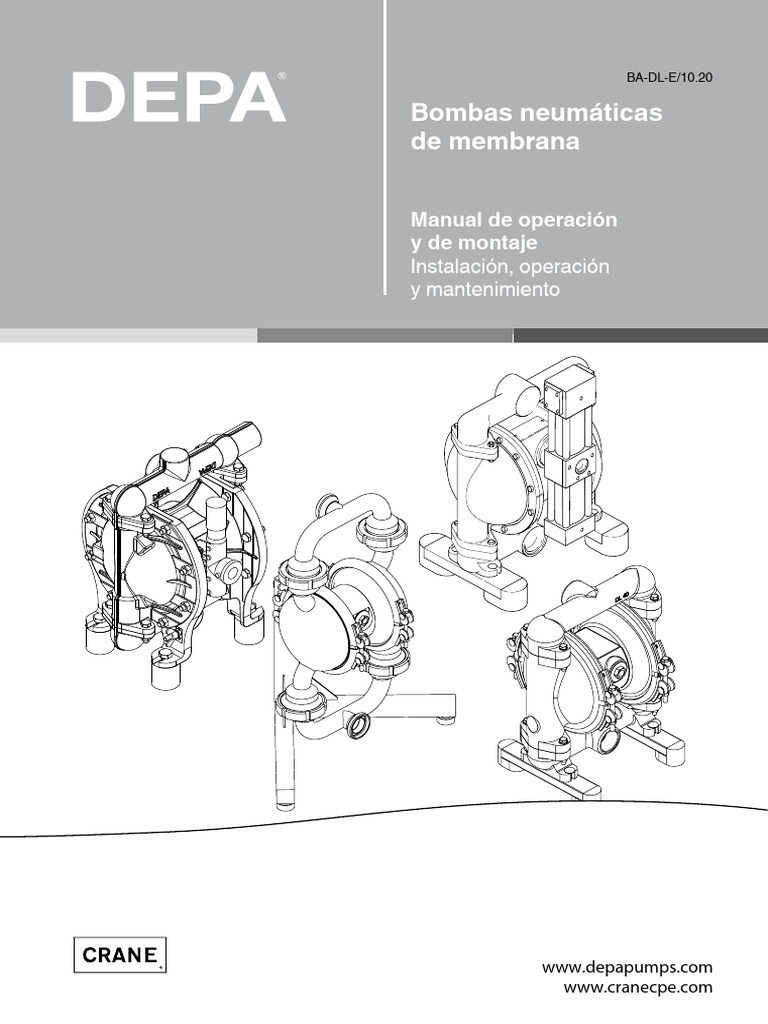 Bomba Diafragma Depa | PDF | Bomba | Tecnologías de gas