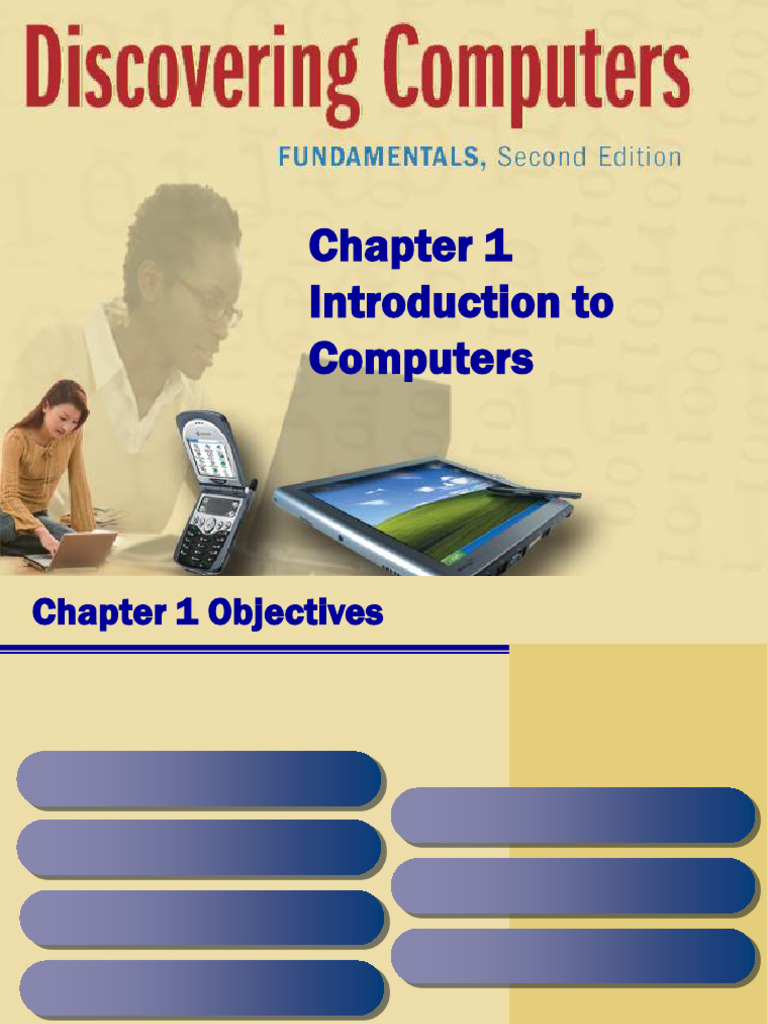 Chapter 1 Introduction To Computers | PDF | Computer Data Storage | Personal Computers