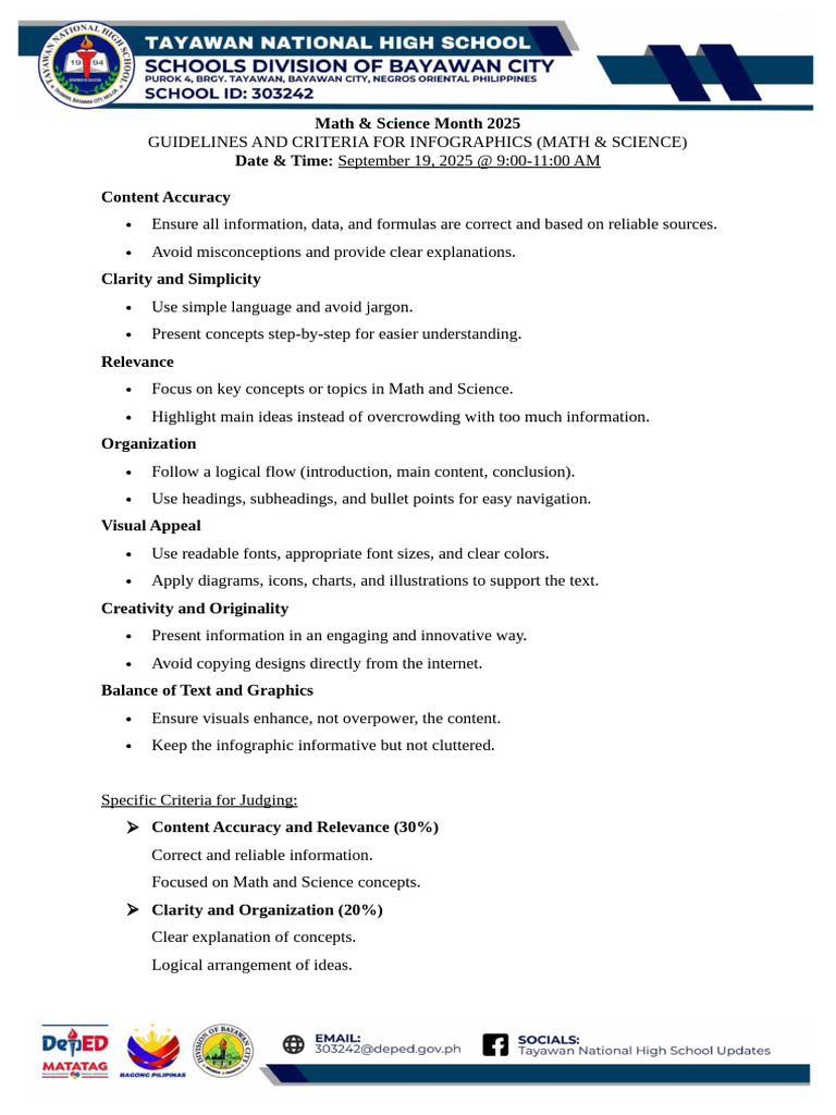Infographics Guidelines | PDF
