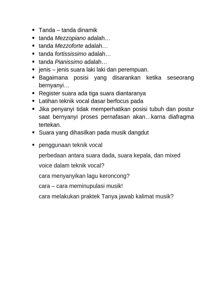 Tanda | PDF