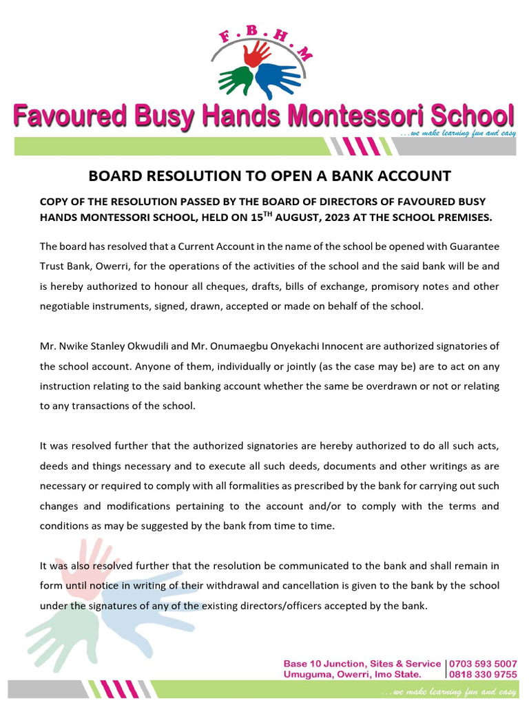 Bank Resolution | PDF