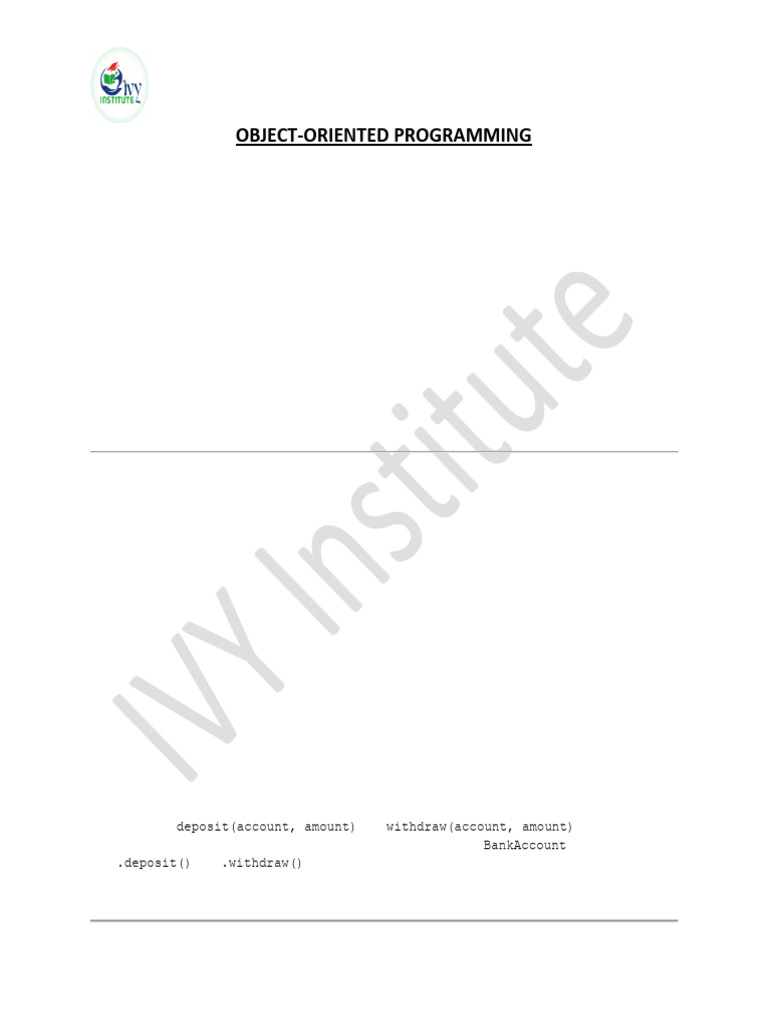 C++ | PDF | Object Oriented Programming | Class (Computer Programming)