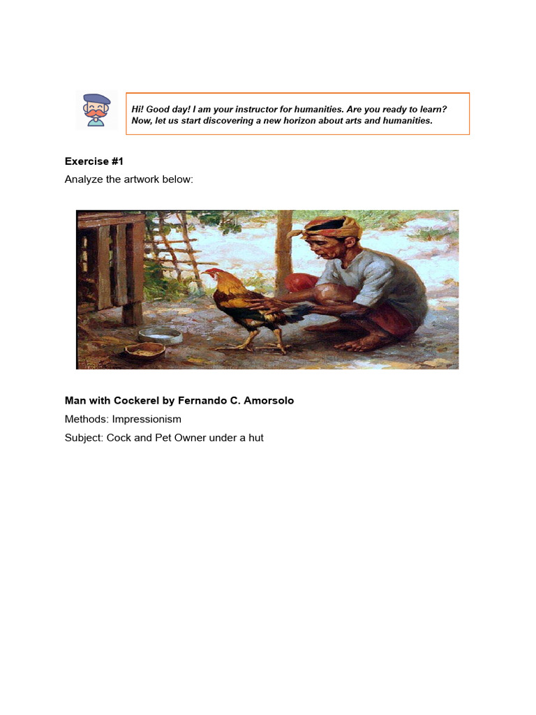 Exercise - 01.docx (Art Appreciation) | PDF