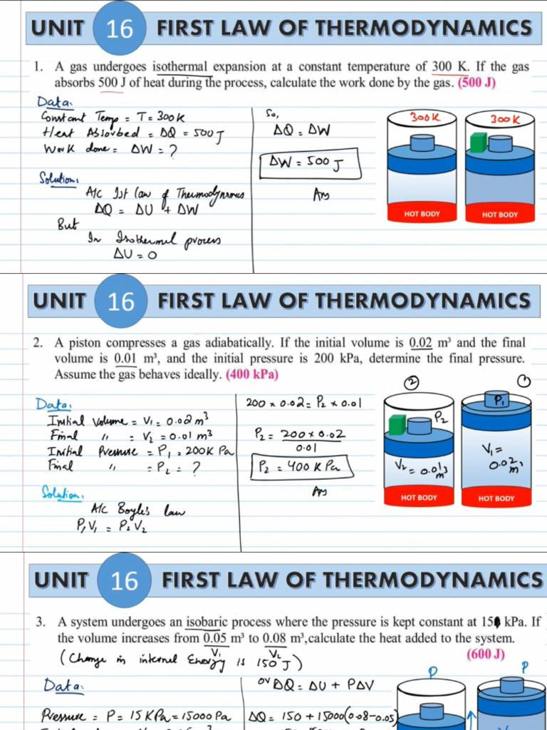Chapter 16 Numericals | PDF