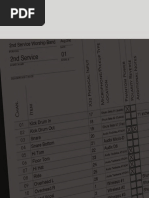 Behringer X32 Routing Worksheet | PDF | Input/Output | Sound Production