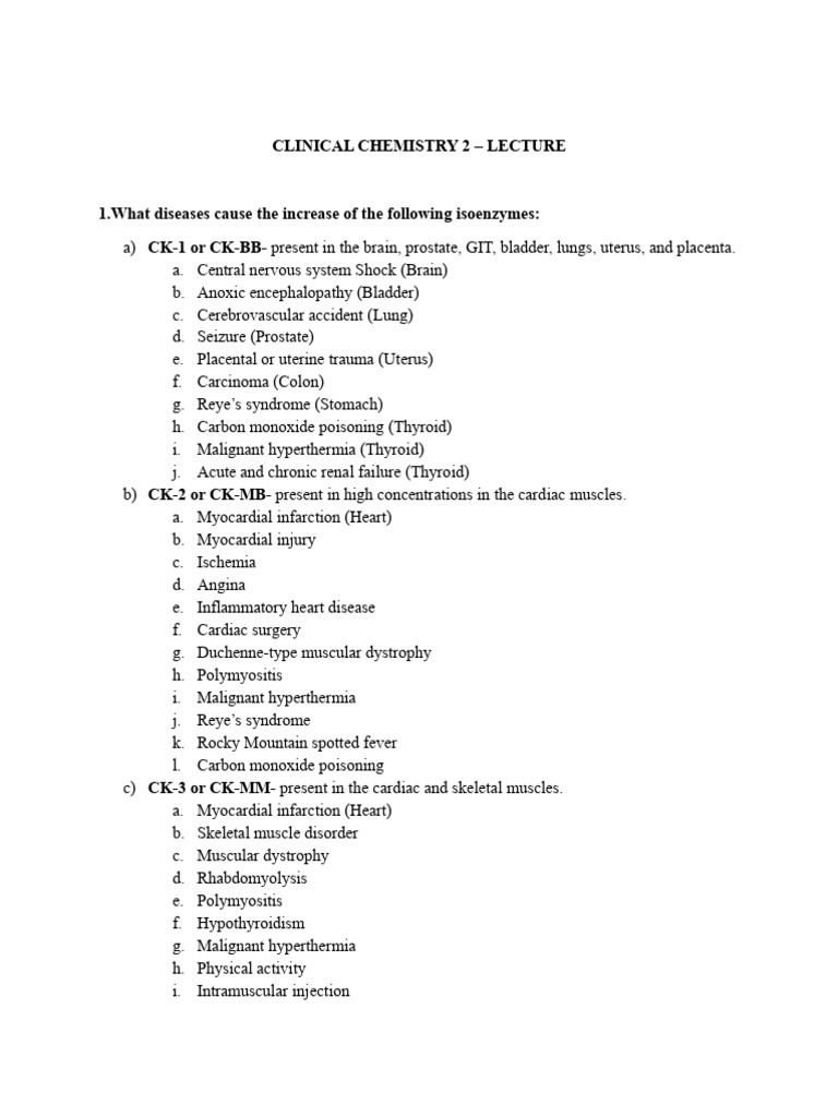 Cc Lec Assignment | PDF | Medical Specialties | Clinical Medicine