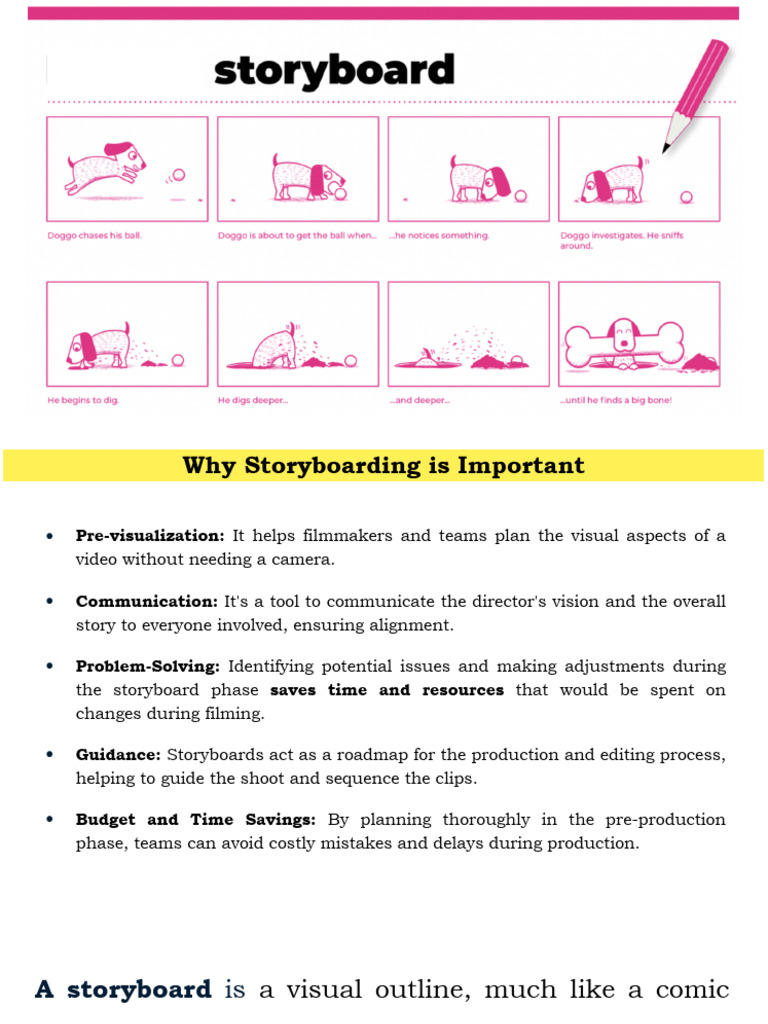 Importance of Storyboarding in Filmmaking | PDF