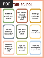 ESL Conversation Questions - School (I-TESL-J) | PDF | Schools ...