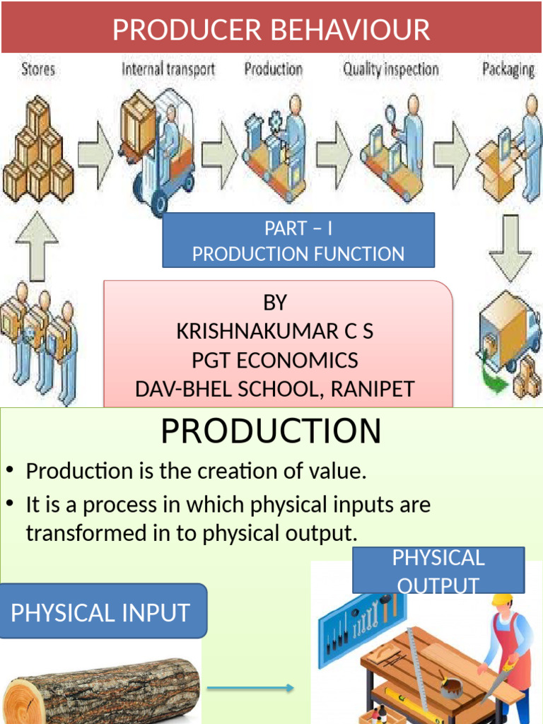 Understanding Producer Behaviour in Economics | PDF | Production ...