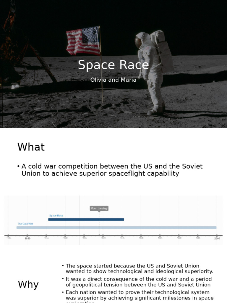 The Cold War Space Race Explained | PDF