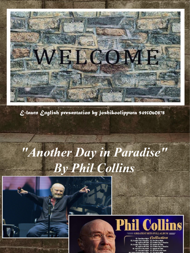 Another Day Phil Collins Poem | PDF | Compassion