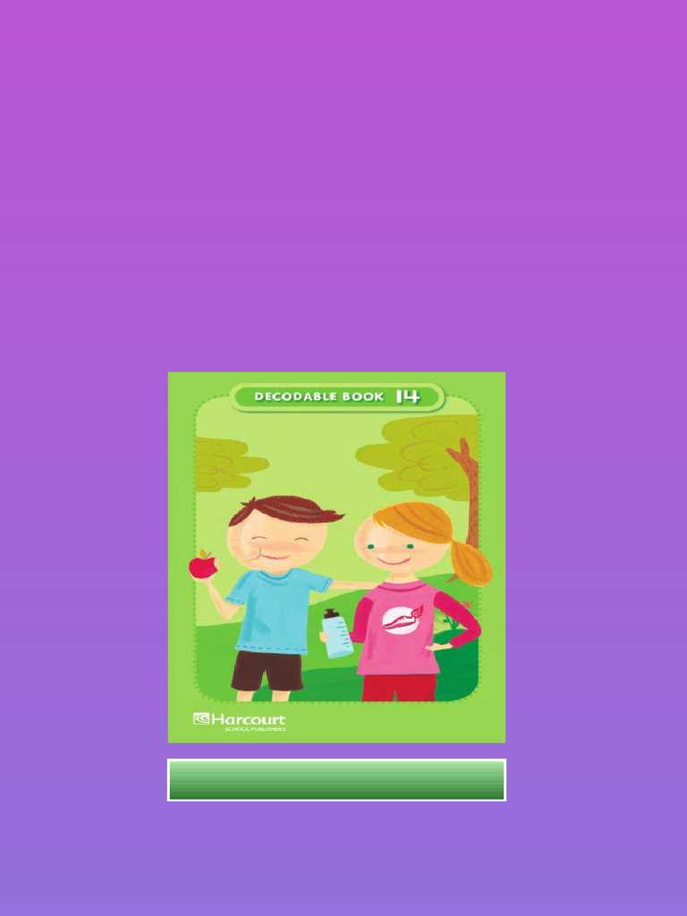 Decodable Book 14 Grade 2 Hsp pdf version | PDF