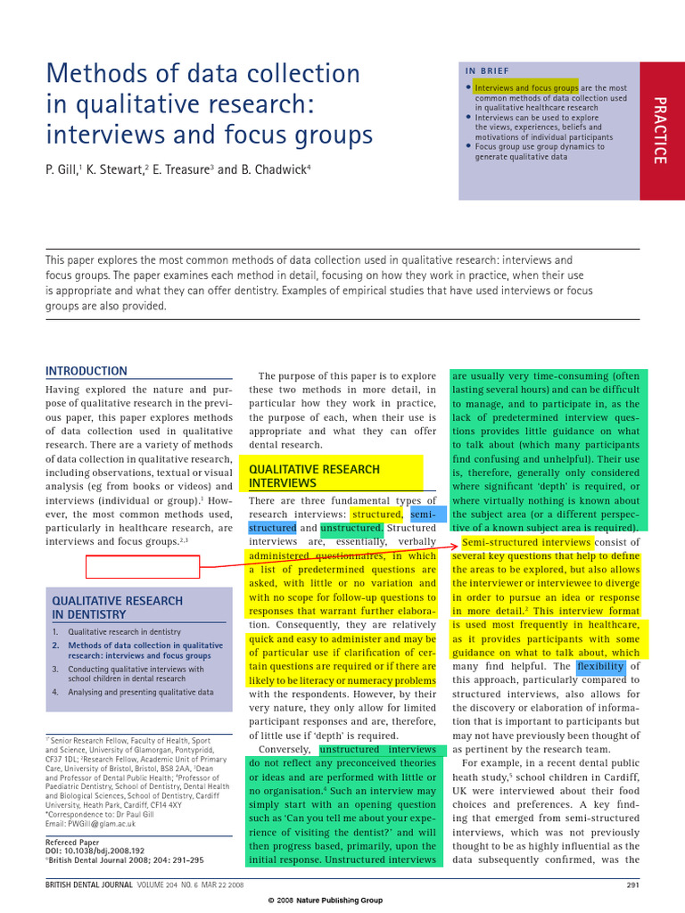 KIEM TRA Focus Group & Interview | PDF | Focus Group | Qualitative Research